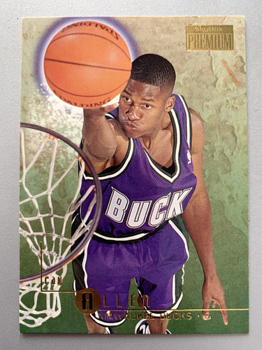 Ray Allen 1996-97 Skybox Premium #63 RC Rookie Milwaukee Bucks | eBay