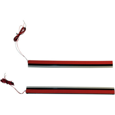 Custom Dynamics Red 8" Plasma LED Rods Pair Turn Signal Brake Lights | eBay