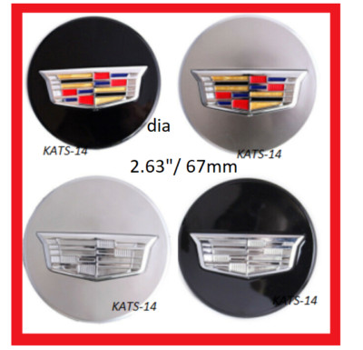 4pcs. Center Caps Cadillac 9597375 23156594 ATS CTS CT6 XT5 SRX XTS ...