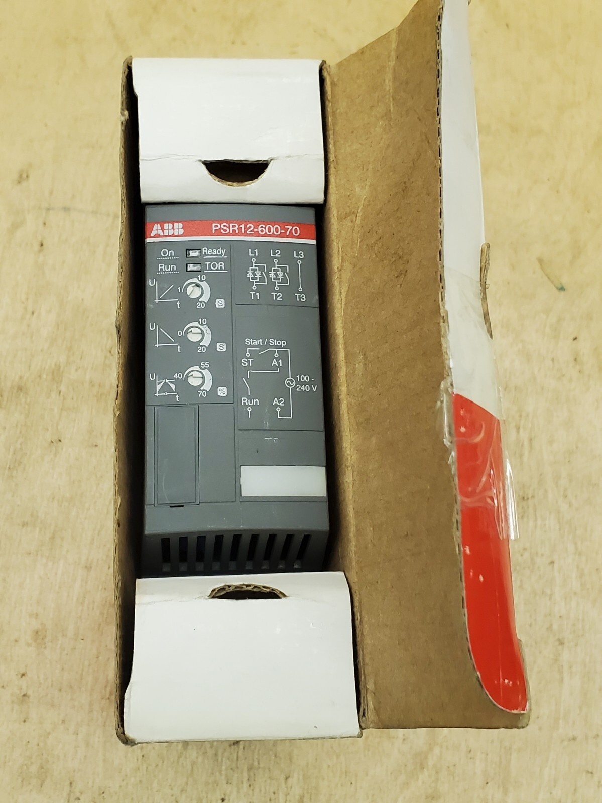 1pc+ABB+Psr12-600-70+PSR1260070+5.5kw+Soft+Starter+One+Year for sale ...