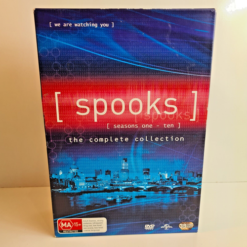 Spooks The Complete Collection Seasons One to Ten R4 Boxed DVD Set FREE ...