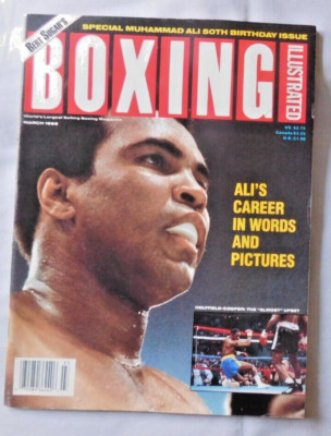 Muhammad Ali - March 1992 Boxing Illustrated Magazine Ex | eBay