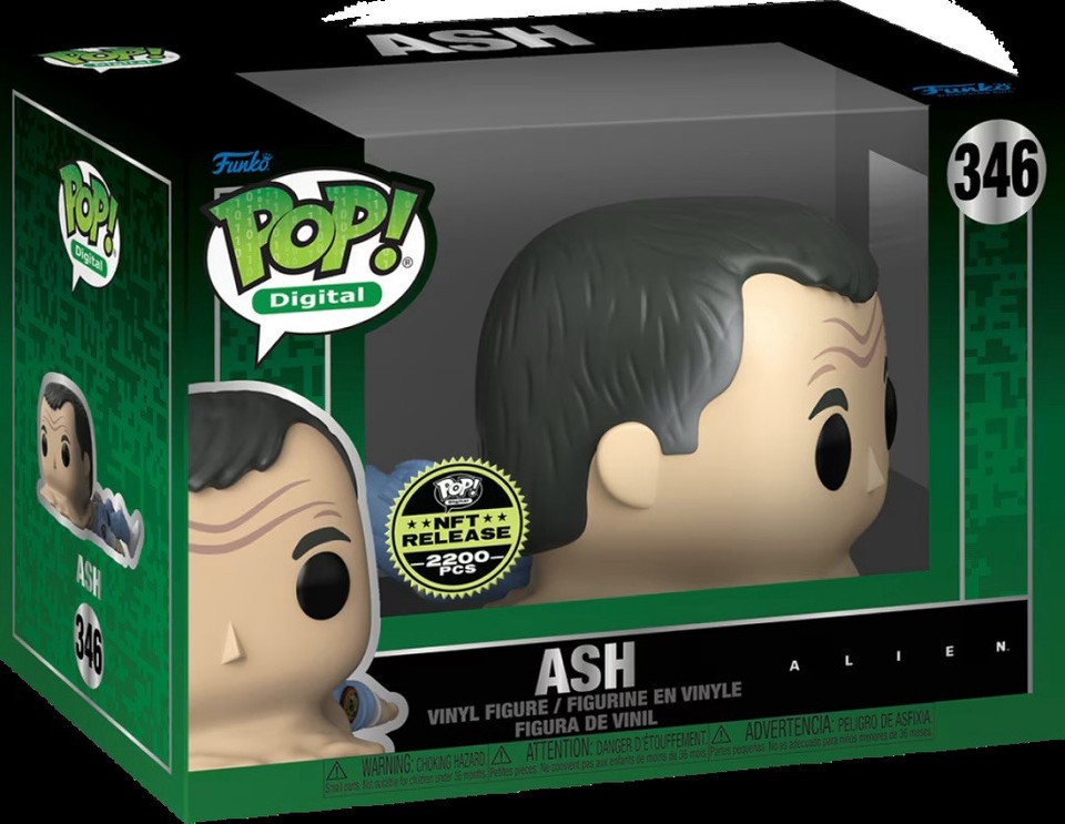 Funko Pop Digital Exclusive Alien Ash #346 LE 1698 Pre Order In Soft ...