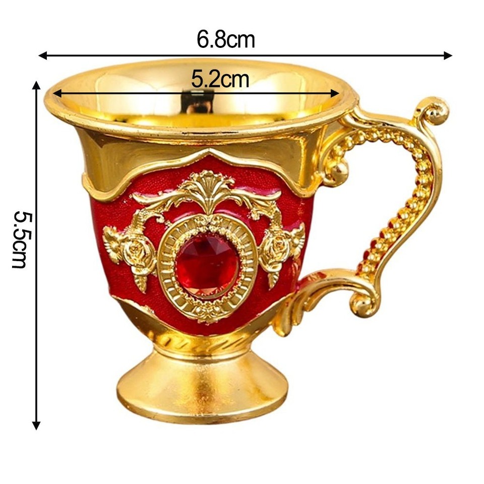 Functional Vintage Style Wine Glass for Barbecue Picnic or Dinner Party ...