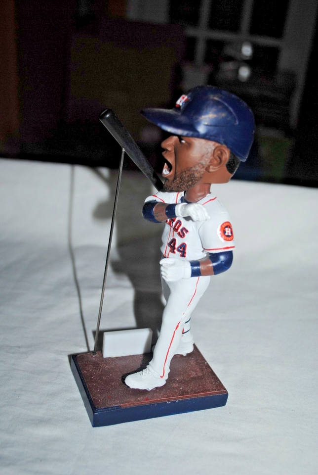 Yordan Alvarez, Houston Astros, "Bat Flip" bobblehead, 2023, SGA, no ...