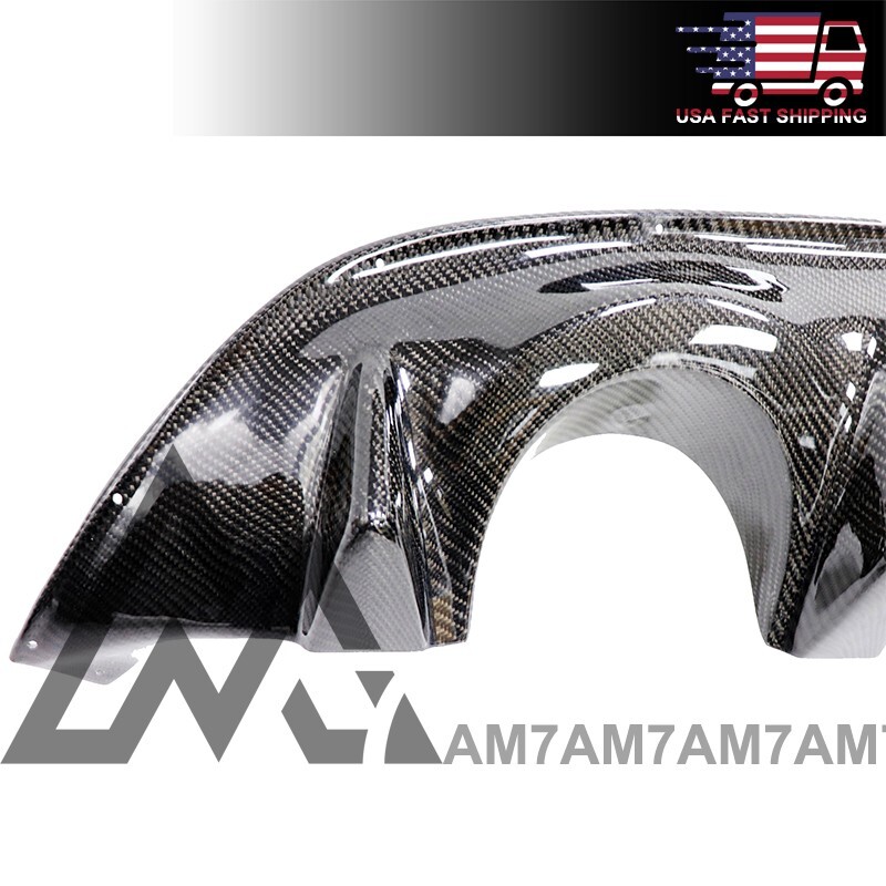 AM7 Design Carbon Fiber Rear Diffuser For 2008-2015 Infiniti G37 Coupe ...