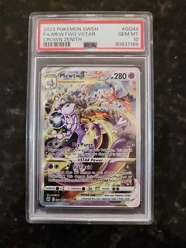 Mewtwo VSTAR GG44/GG70 Crown Zenith: Galarian Gallery Holo PSA 10 | eBay