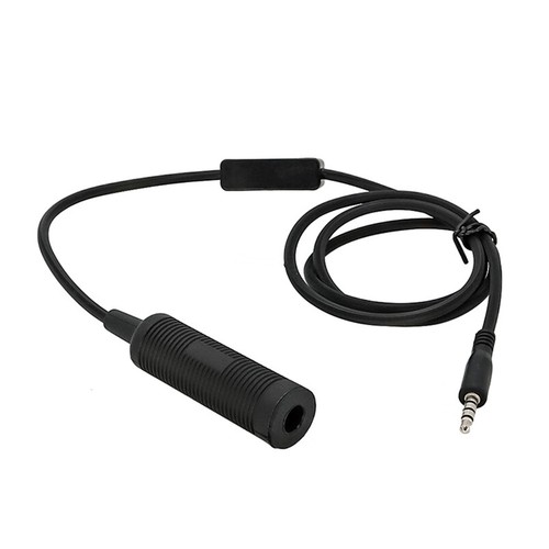 Tactical Adapter 3.5mm Music Headset Plug To NATO 7.1mm PTT Nexus U93 ...