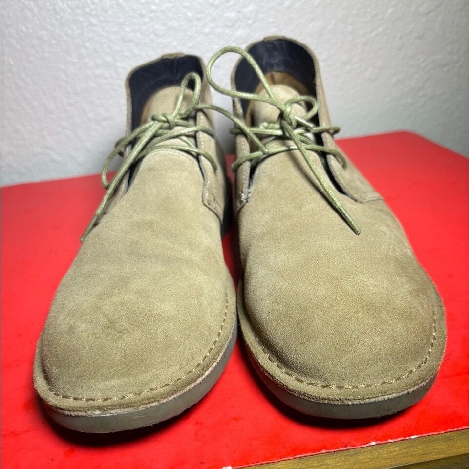 J. Crew Suede Gray Preppy 1990 MacAlister boots in suede Shoes chukkan ...