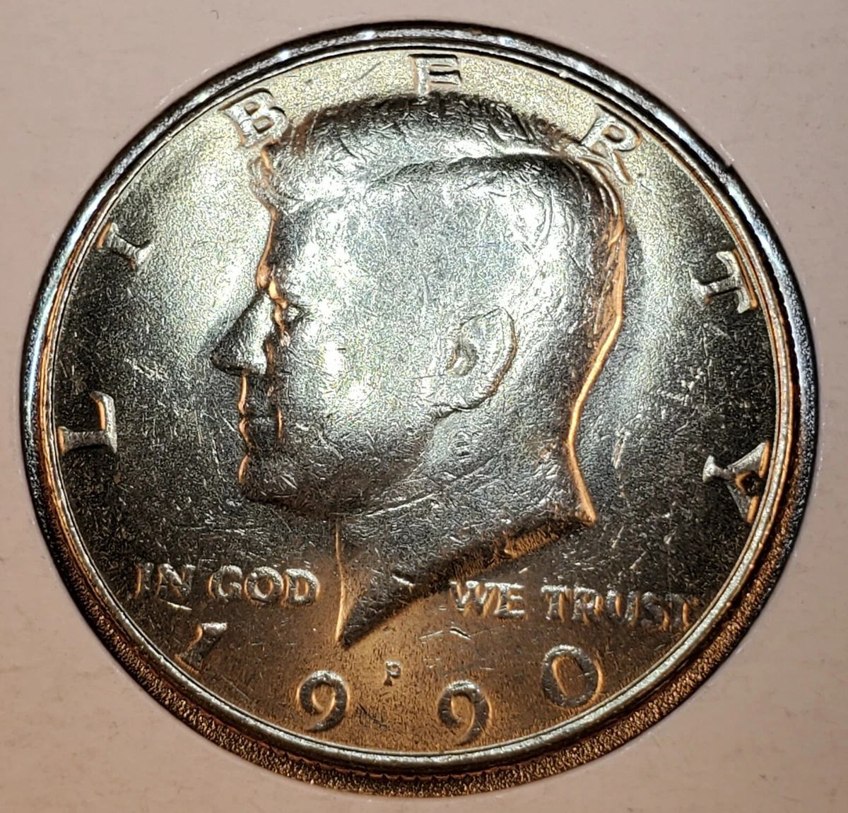 Back Of Half Dollar