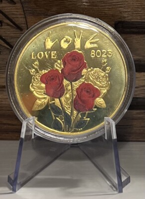 Love Roses Coin Gold | eBay
