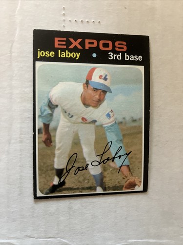 1971 Jose Laboy Toronto Expos Topps Baseball Card #132 | eBay