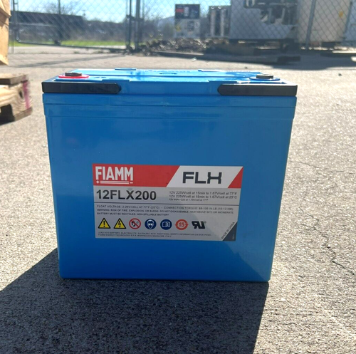 Fiamm 12FLX300 Sealed Lead Acid Battery 55 ah AGM | eBay