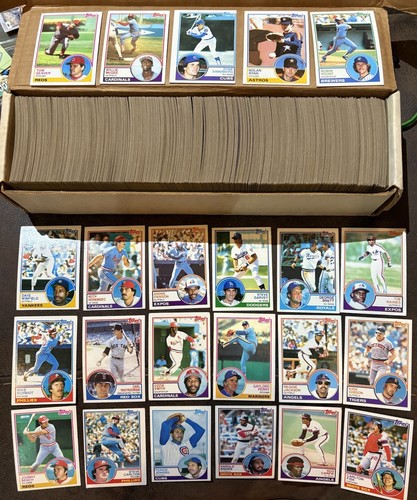 1983 Topps Baseball Partial Card Set! Loaded With Stars! 766/792! | eBay