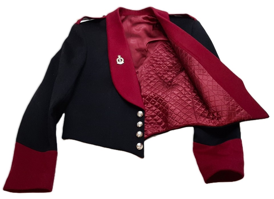 RAMC Mess Jacket British Army Officers Uniform 2nd Lieutenant Rank ...