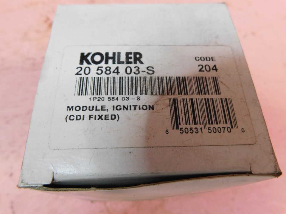 NEW IGNITION MODULE COIL 20-584-03-S FOR KOHLER CHAINSAW --- BOX 6111 T ...