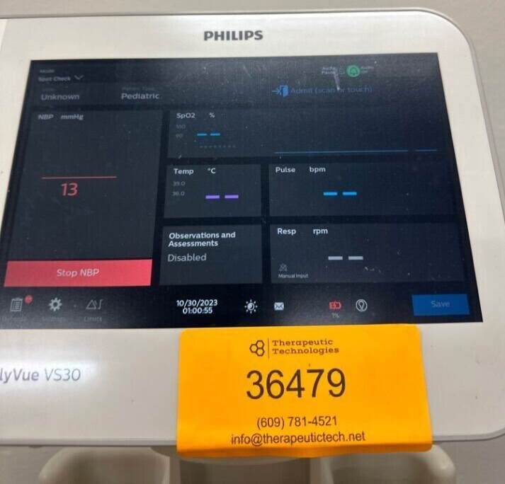 Philips EarlyVue VS30 Vital Signs Monitor | eBay