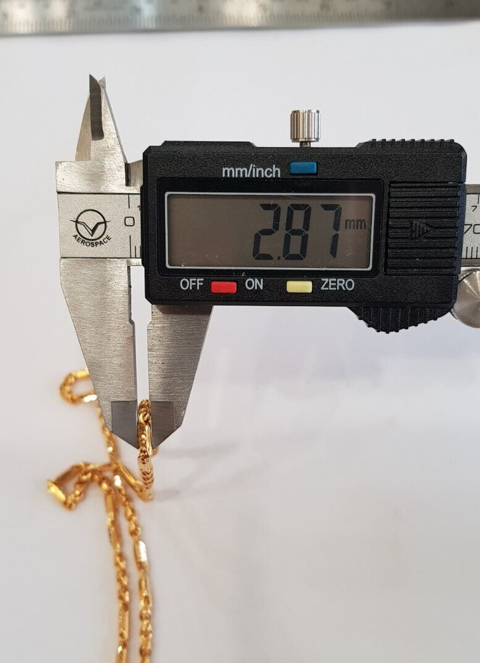 Christmas Gifting 22K Gold Chain Necklace Choco Chain Heavy Look ...