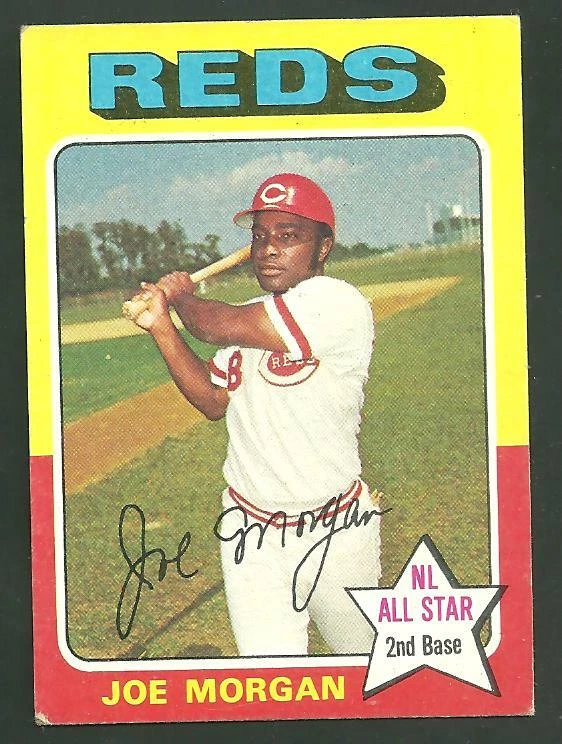 Joe Morgan Baseball Card