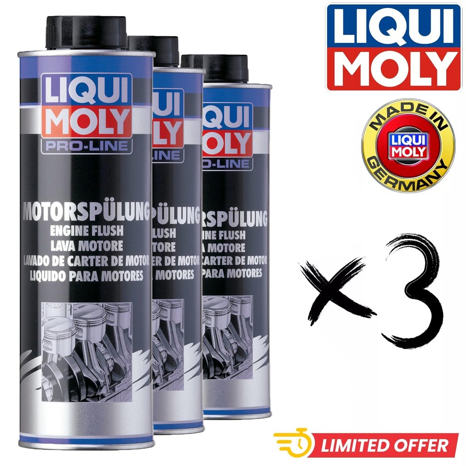 Liqui Moly Pro-Line Engine Flush Petrol & Diesel Additive Cleaner 500ml ...