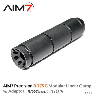 AIM7 R-77SC Linear Comp — ARCHER TB Modular Comp Body • 1-1/8″-28 • 4. ...