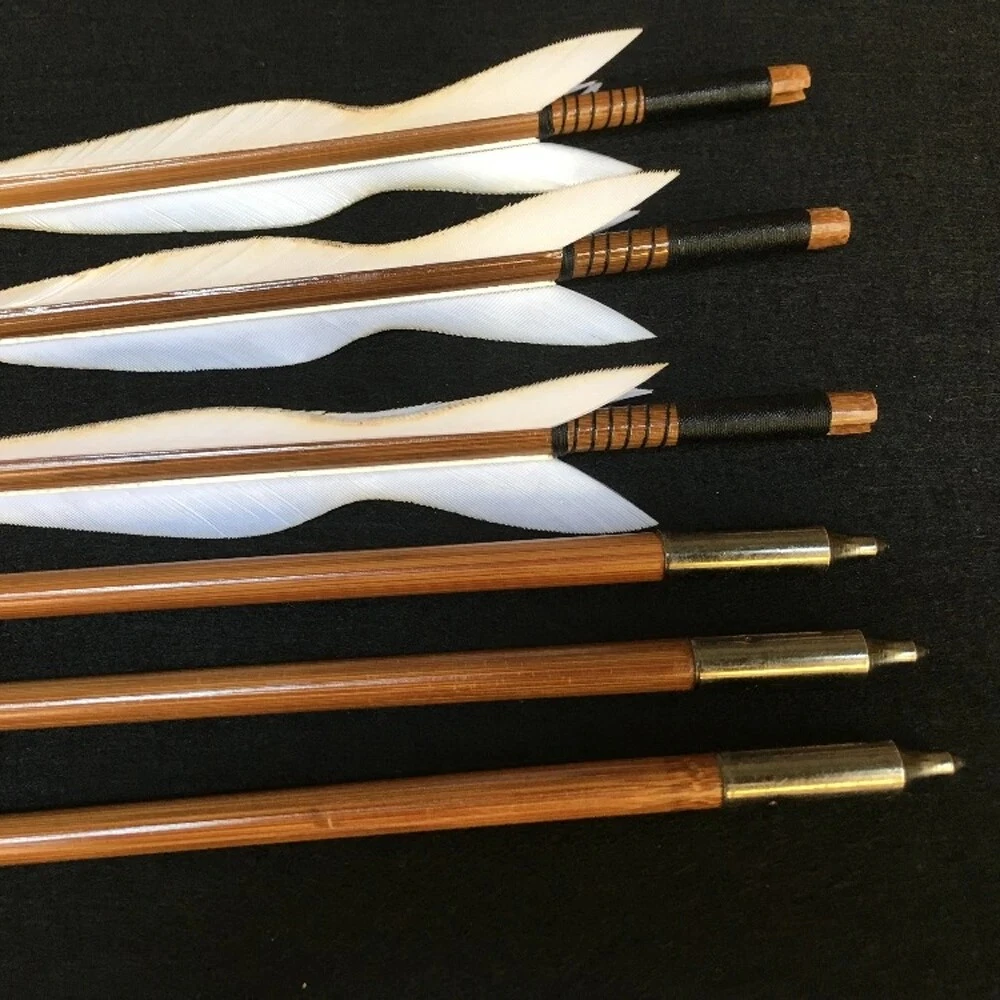 Homemade Bamboo Arrows