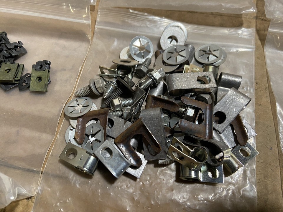 Mopar Fastener Hardware Screw Barrel Nut Clamp Clip -- Restoration Lot ...