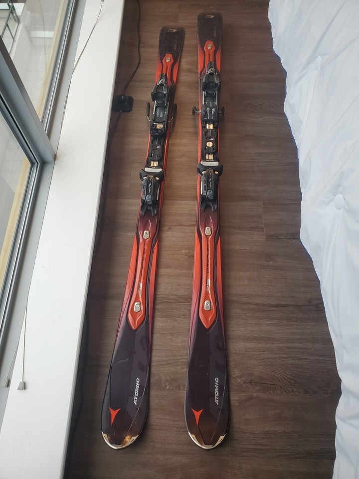2010 Atomic D2 VF75 166cm Skis With Neox TL Bindings! | eBay