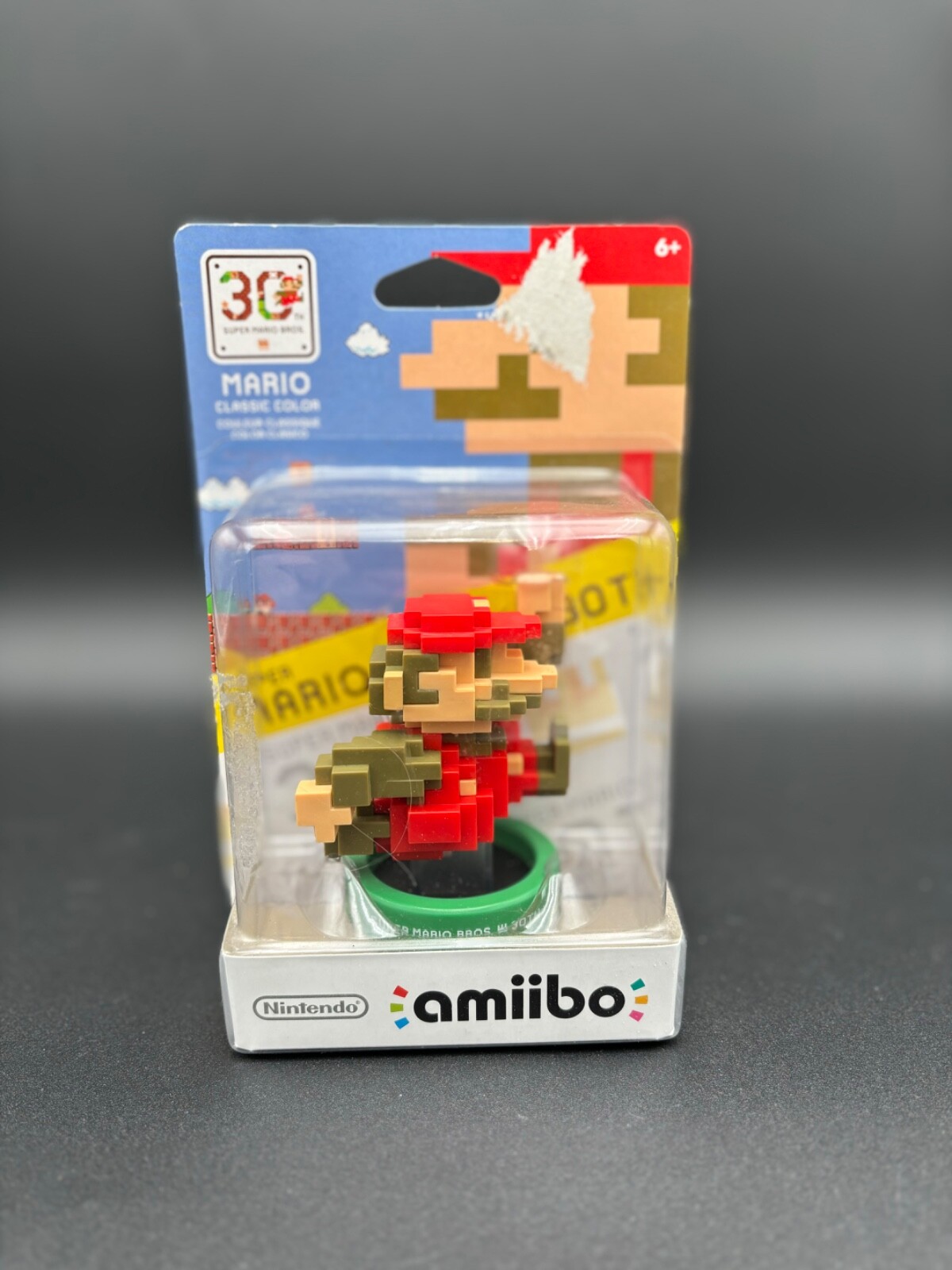8 BIT MARIO CLASSIC COLOR AMIIBO SUPER MARIO MAKER NINTENDO SWITCH 3DS ...