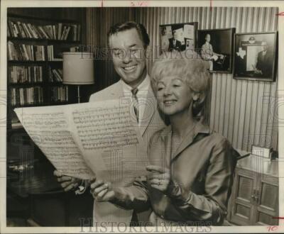 1963 Press Photo Husband and Wife Musicians Mel Arvin, Gypsy Edwards ...