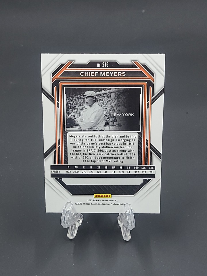 2023 Chief Meyers Panini Prizm #216 | eBay