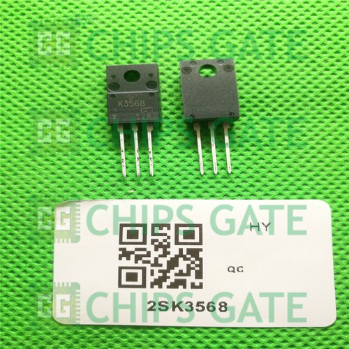 3PCS 2SK3568 K3568 TOS MOSFET N- 500V 12A Rdson 0.52 Ohm TO-220F N #D6 ...
