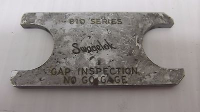 Swagelok Gap Inspection No Go Gage Tool 810 Series for 3/4" Tubes Pipes ...