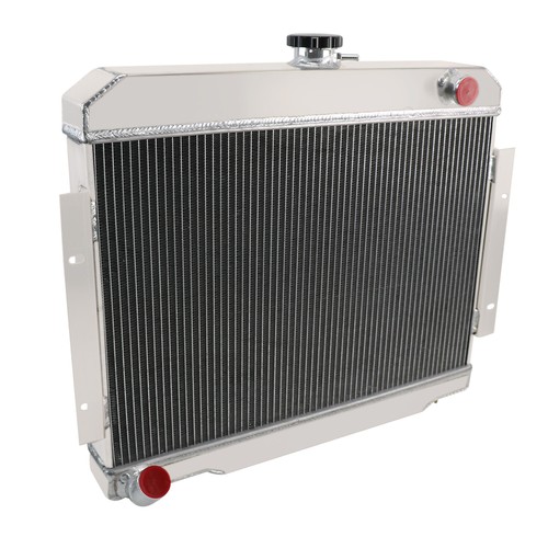 Aluminum 3 Row Radiator Shroud Fan For 1972-1986 Jeep CJ7 CJ5 CJ6 3.8L ...