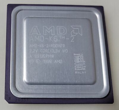 AMD AMD-K6-2/400AFR K6-2 400AFR 400mhz Processor CPU | eBay