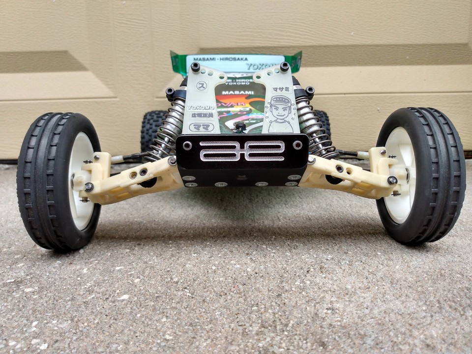 Team Associated Vintage RC10 AE Logo Front Bumper (Black) | eBay