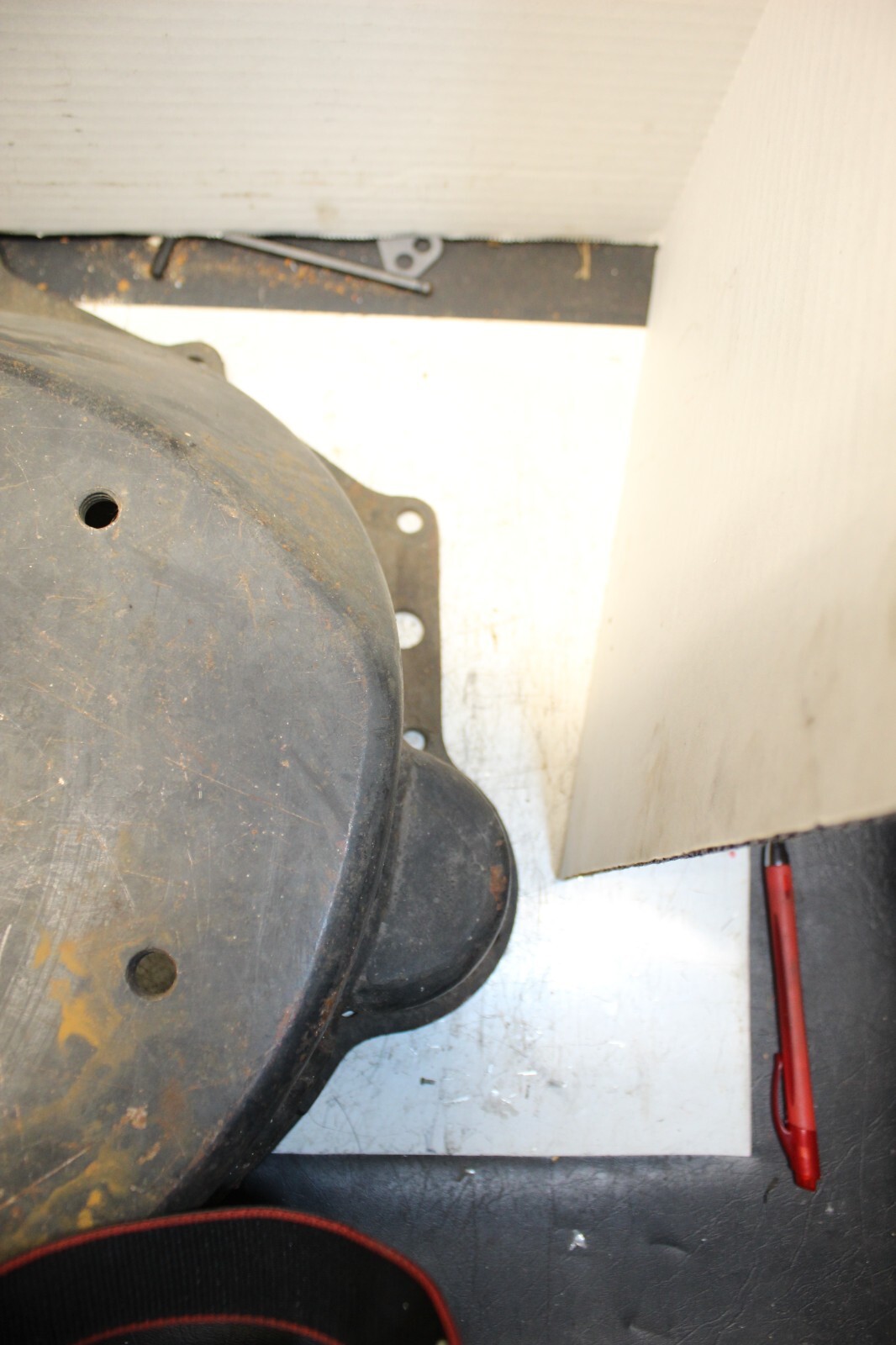 SBC steel scatter shield bellhousing ump imca wissota asa arca hot rod ...
