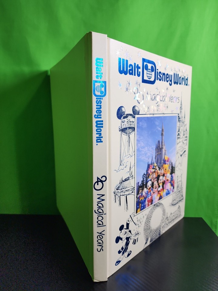 Vintage Walt Disney World 20 Magical Years Hardcover Souvenir Book | eBay