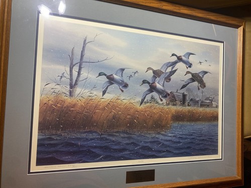 Large Jerry Raedeke 'Last Day'"Artist Proof Print 254/400 - Signed And ...