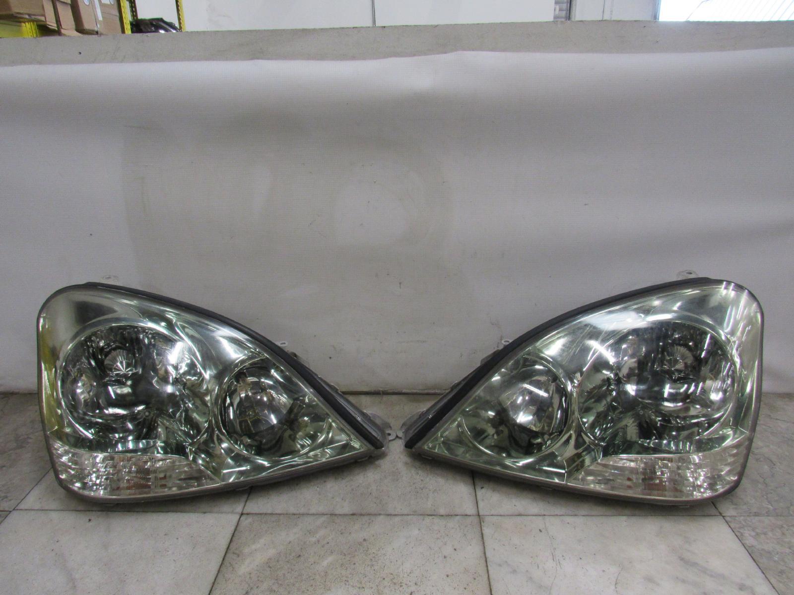 01 02 03 04 LEXUS LS430 Right & Left Set OEM Headlights 8113050220 ...