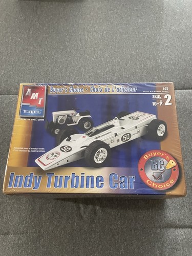 INDY TURBINE CAR vintage AMT model kit FACTORY SEALED | eBay
