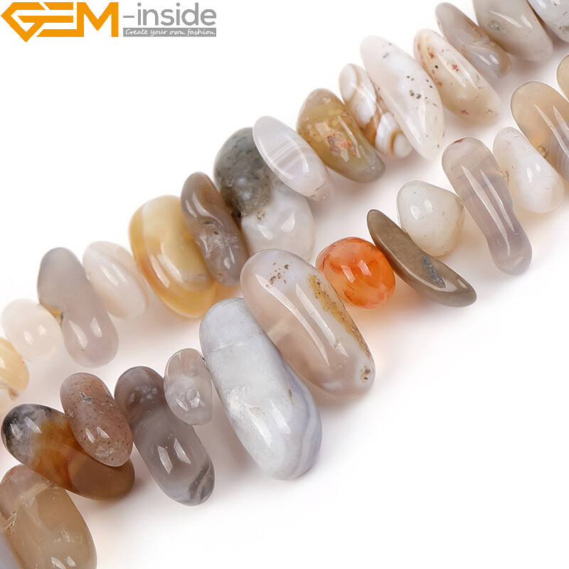 Natural Stones Irregular Spike Stick Beads For Jewelry Making Free ...