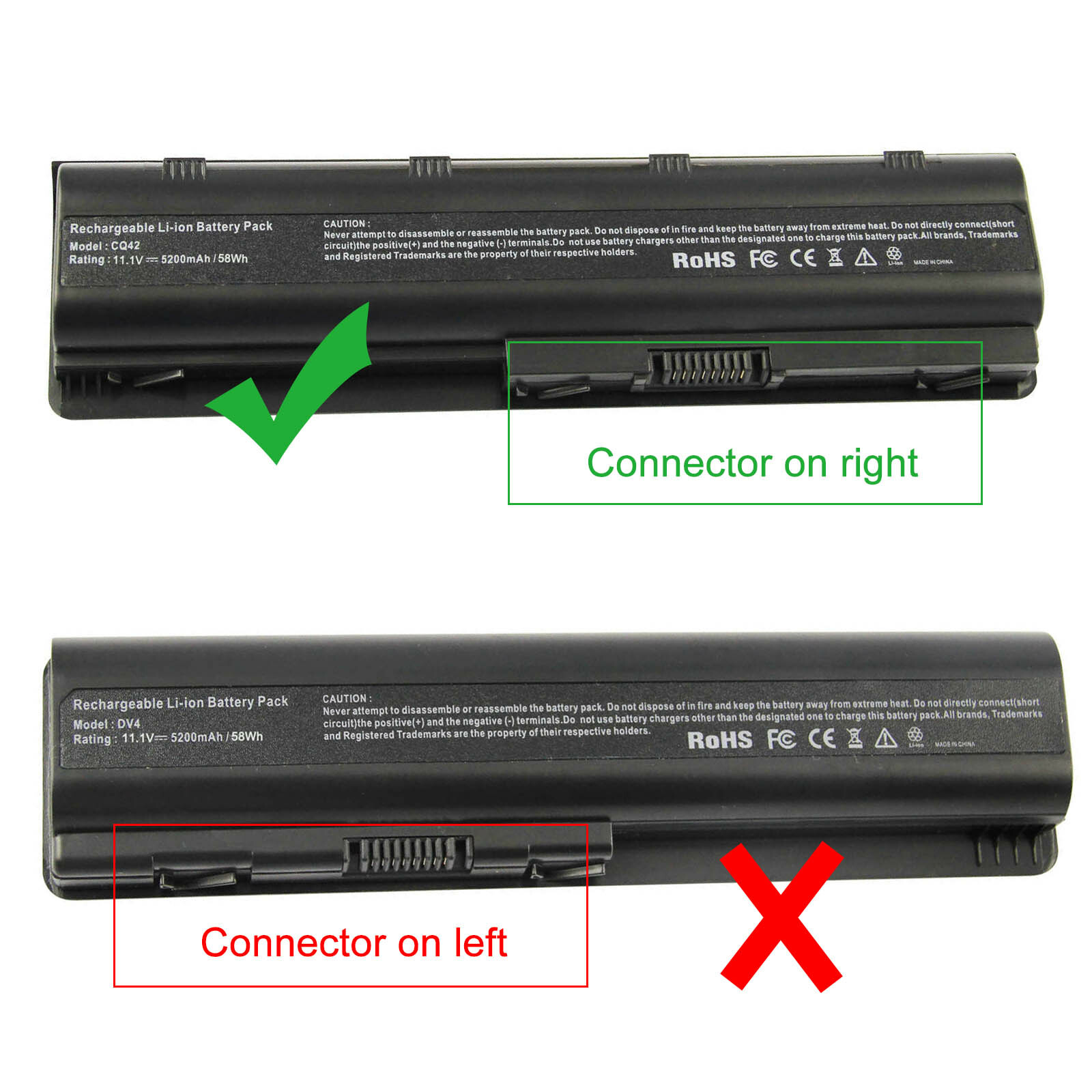 MU06 Battery for HP Compaq Presario CQ42 CQ43 CQ56 CQ57 CQ58 CQ62 CQ72 ...