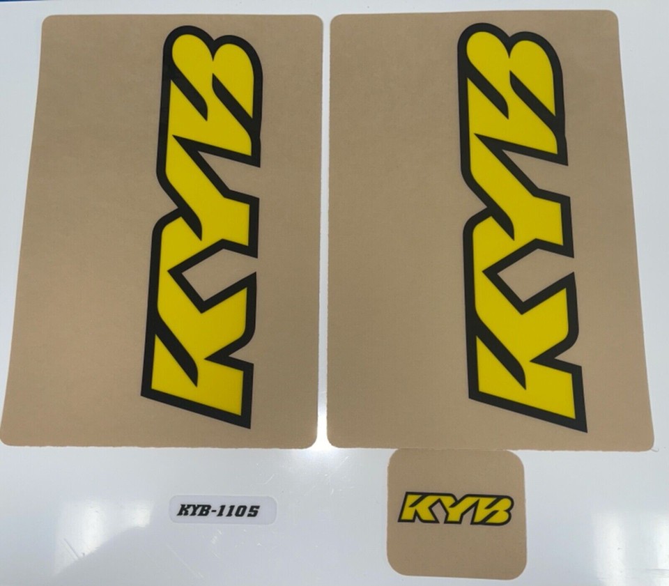 KYB Fork Decals CRF YZF KX Motocross (Multiple Colors/Styles)(9x6) | eBay