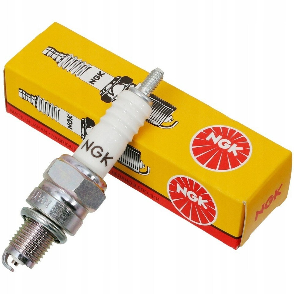 (3x) NGK BU8H (6431) Non-Resistor Spark Plug Pre-Gapped fits Mercury ...