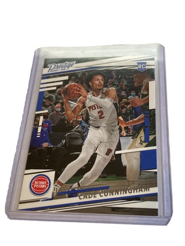 CADE CUNNINGHAM 2021-22 PANINI CNRONICLES PRESTIGE ROOKIE CARD RC #52 ...