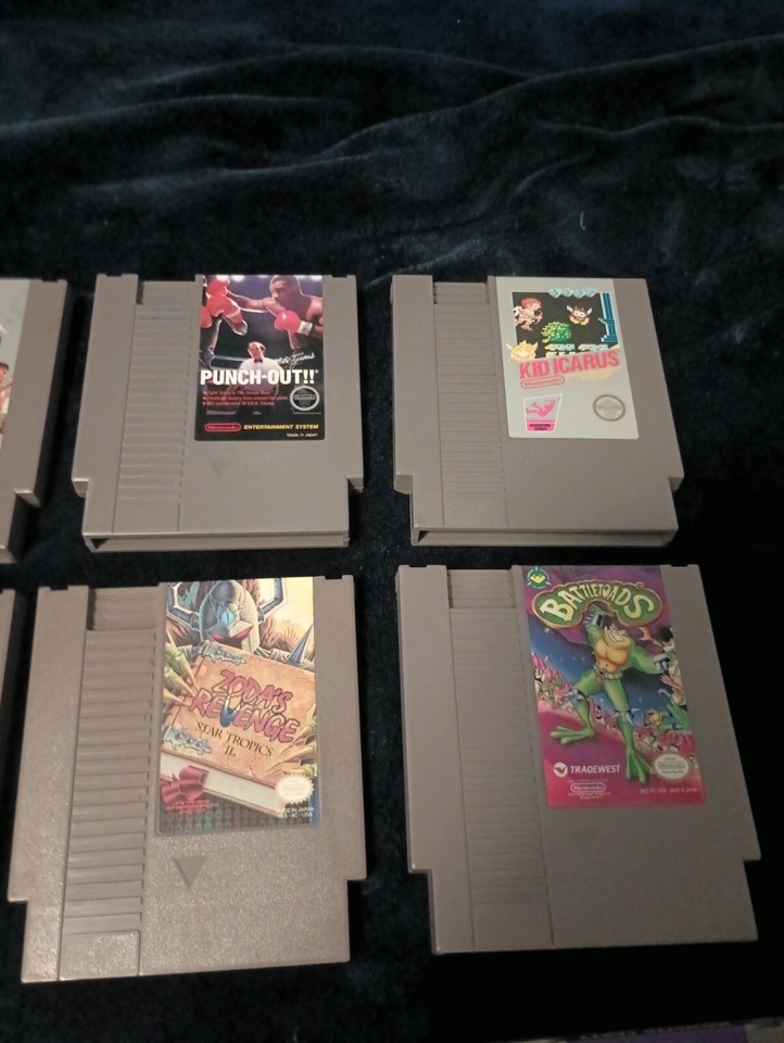 Nintendo NES 16 High End GAME Lot- Untested, Pretty Clean Cartridges ...