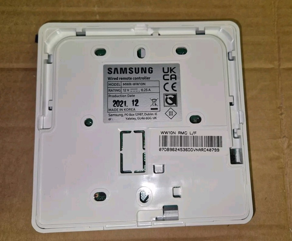 Samsung ASHP Main Controller Screen Air source heat pump MWR-WW10N ...