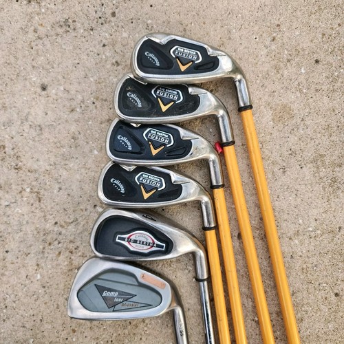 Callaway Big Bertha Fusion Iron Set Regular Graphite RH 1/2” Short ...