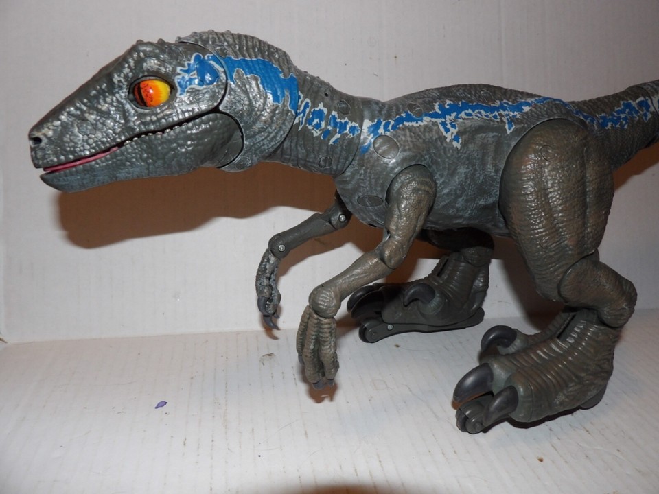 Jurassic World Alpha Training Blue Dinosaur no controller or charger | eBay